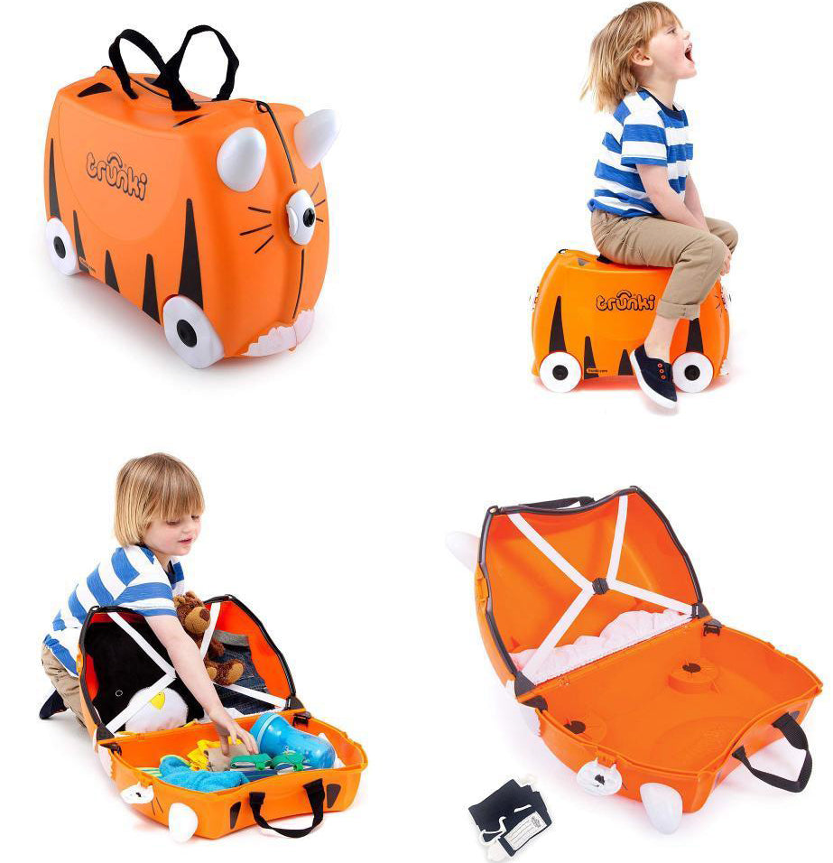 TRUNKI - TIPU TIGER LIMITED EDITION ΠΑΙΔΙΚΗ ΒΑΛΙΤΣΑ ΤΑΞΙΔΙΟΥ – Moms.gr